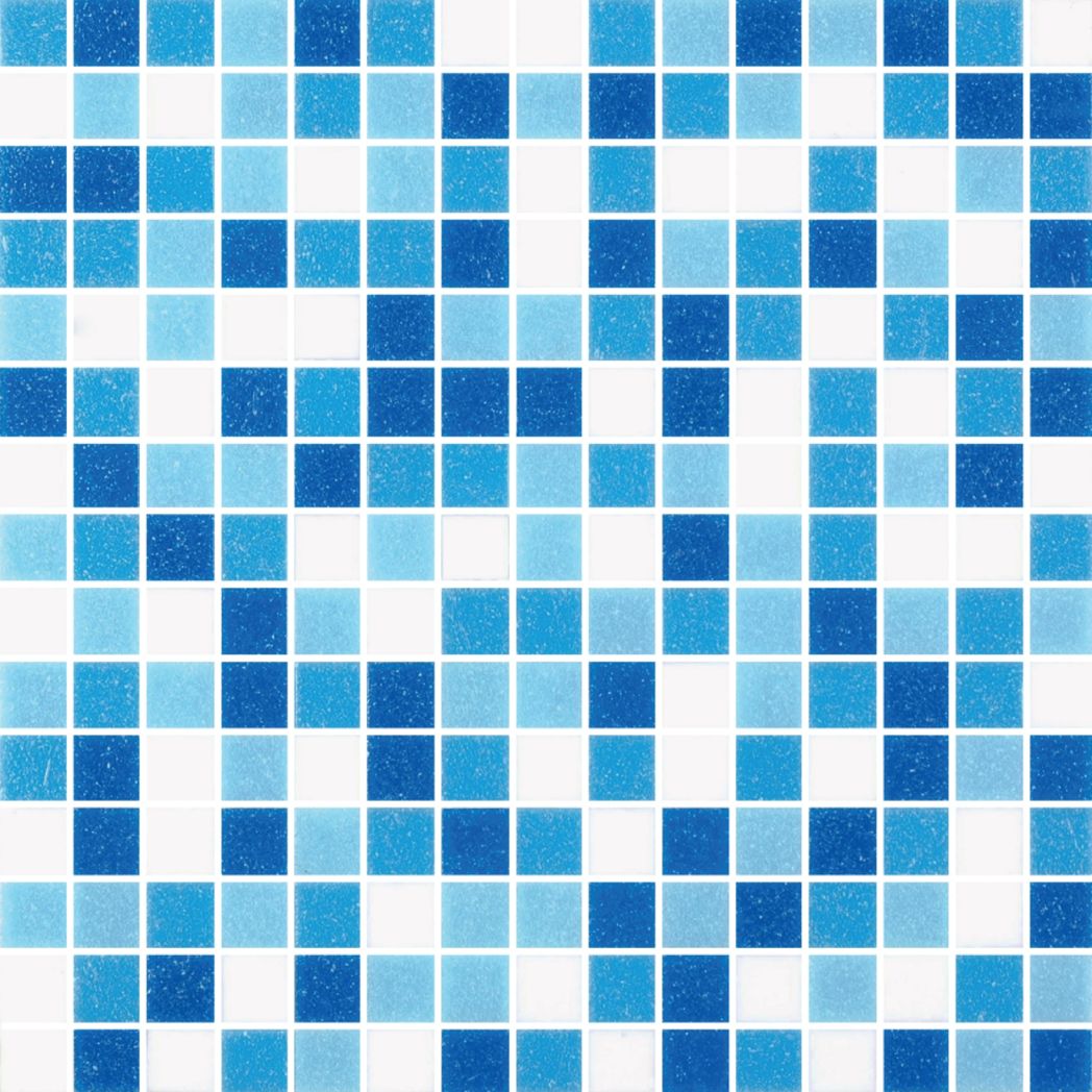 mystique glacial blue – glass pool mosaic 20×20 – $84.00 sqm Coul ...