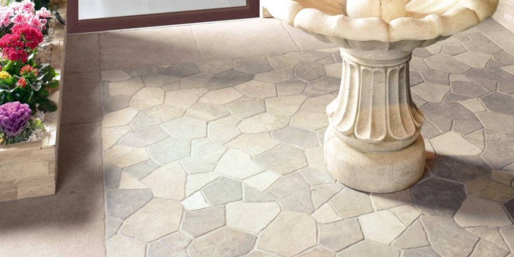 Sella WHITE – Crazy Pave Look – Tile & Stone Gallery