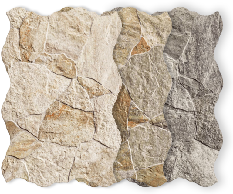 Sella WHITE – Crazy Pave Look 442×664 (P) – Tile & Stone Gallery