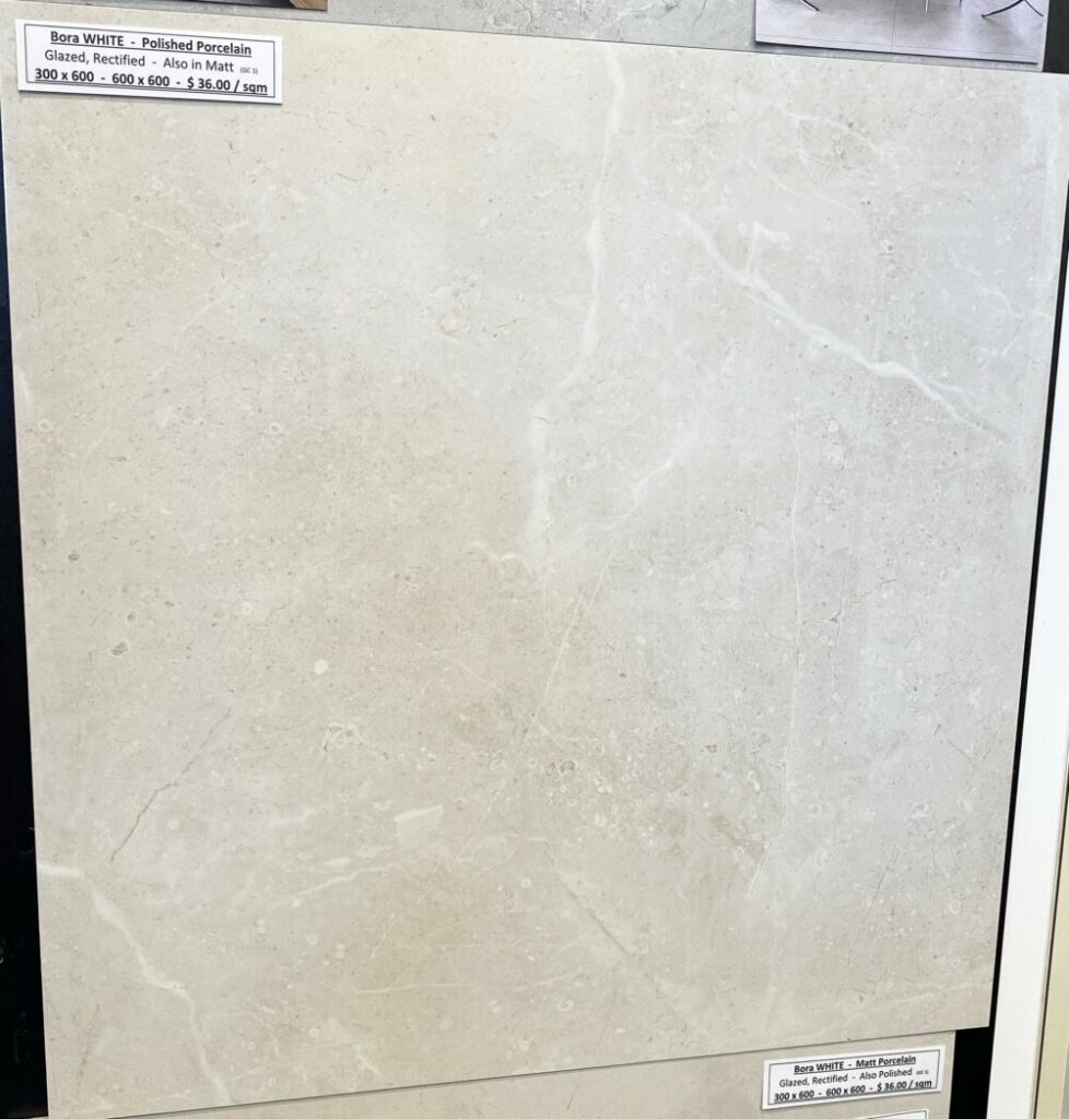 Bora WHITE (Cream) – Tile & Stone Gallery