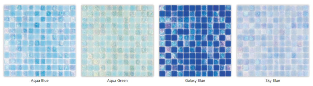 Stellar AQUA GREEN Pool Mosaic – Tile & Stone Gallery