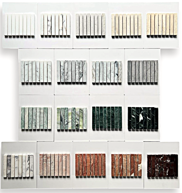 Stack Bond TEMPESTA VERDI 15 x 98 x 10mm Honed Mosaic (S) – VM541 ...